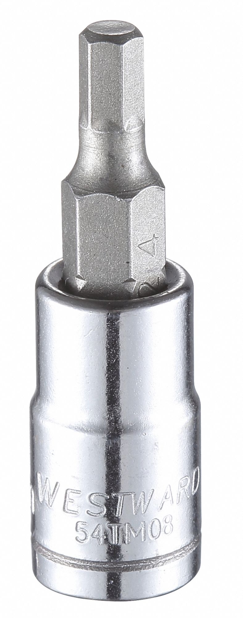 WESTWARD Dado con Punta Hexagonal , Impulsor 1/4" , Tamaño de la Punta ...