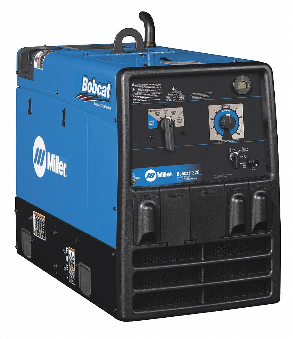 Engine Drive Welder, Bobcat™, Continuous Auxiliary Power 9500W, Peak ...