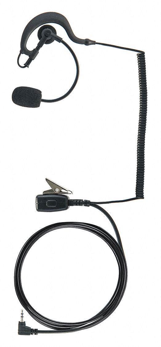 COBRA, Ear Hook, Push To Talk, Earpiece - 54VH86|GAEP02 - Grainger
