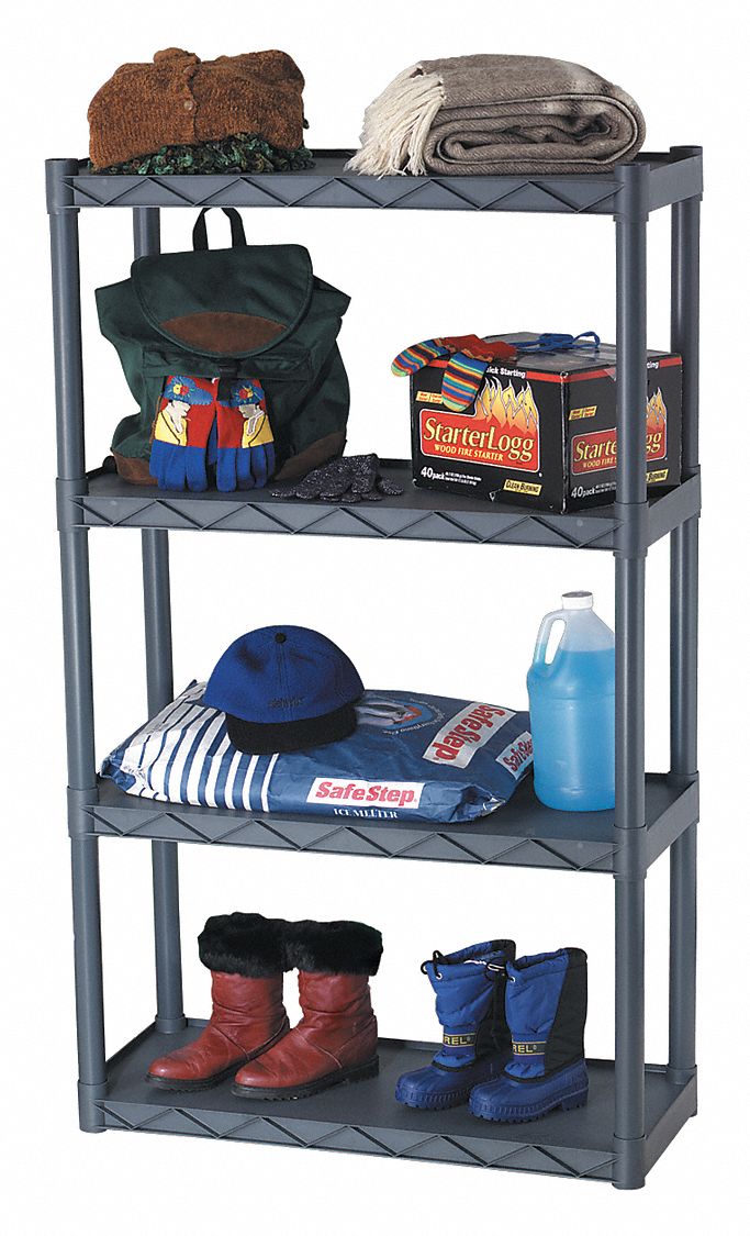 Plastic Shelving - Grainger