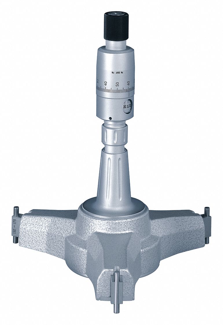 TESA BROWN & SHARPE Mechanical 3-Point Inside Micrometer, Inside ...