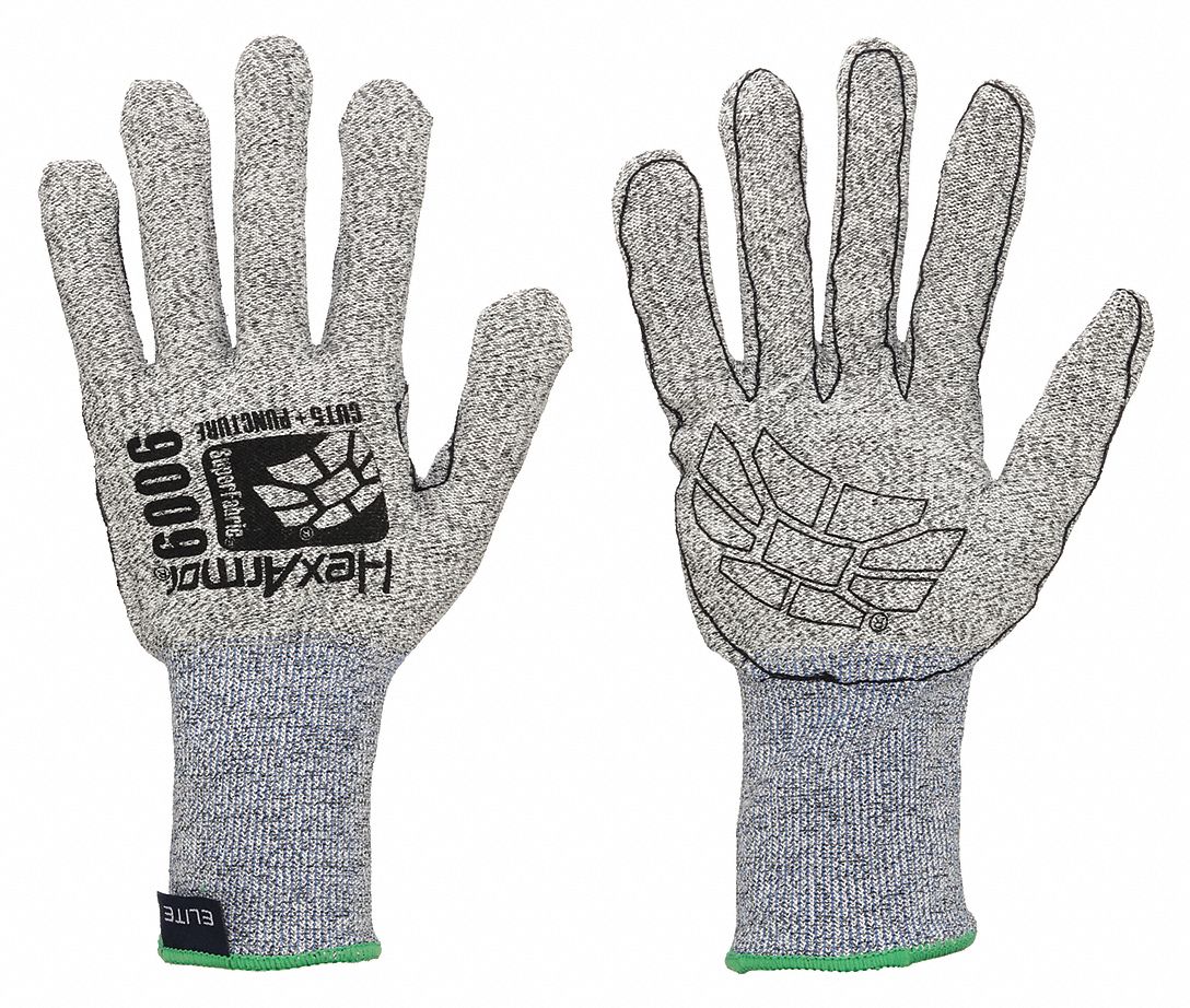 HEXARMOR, XL ( 10 ), ANSI Cut Level A7, Coated Gloves - 54WJ67|9009-XL (10) - Grainger