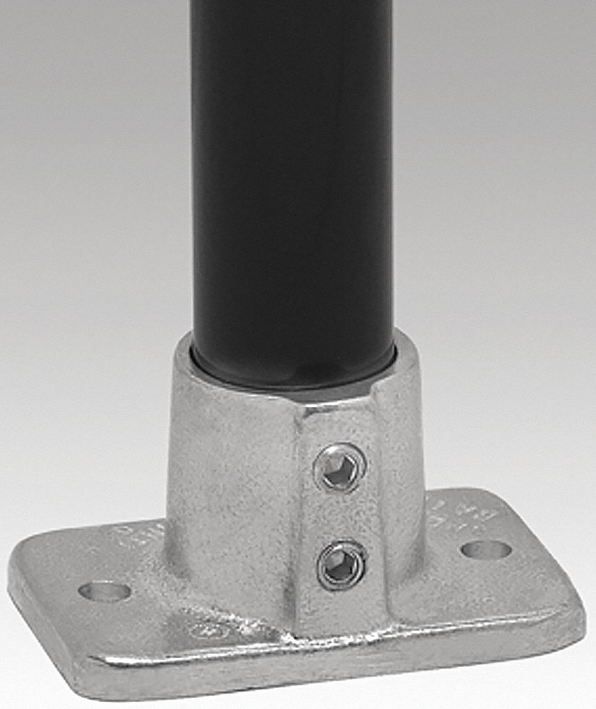 Rectangular Base Flange, Rectangle, Structural Pipe Fitting - 54WJ87|46 ...