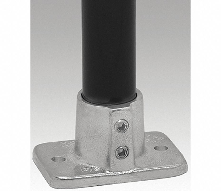 HOLLAENDER Brida Rectangular,Tubo de 1",Aluminio - Aditamentos ...