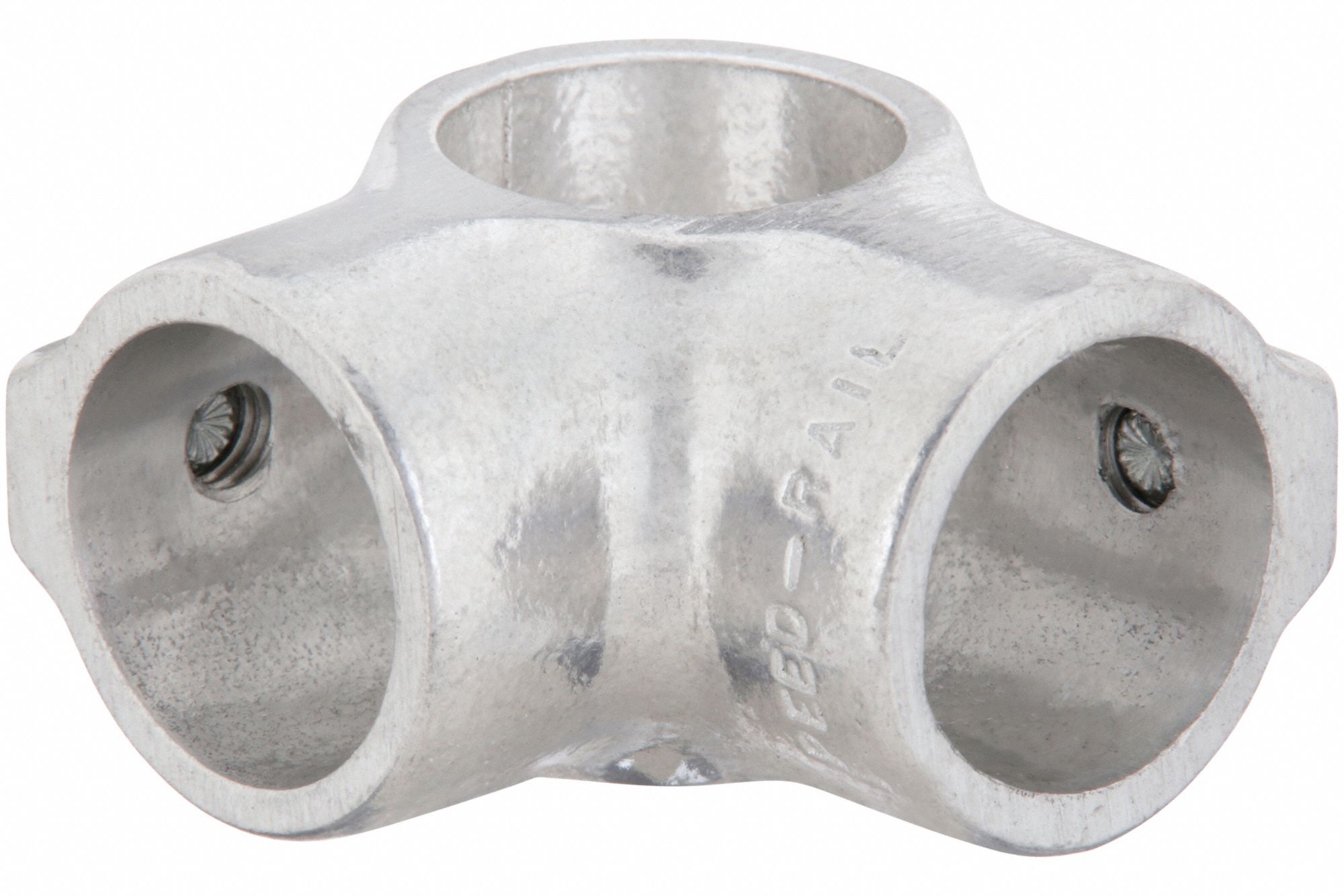 HOLLAENDER Structural Pipe Fitting: Tee, 1 in For Pipe Size, For 1 3/8 ...