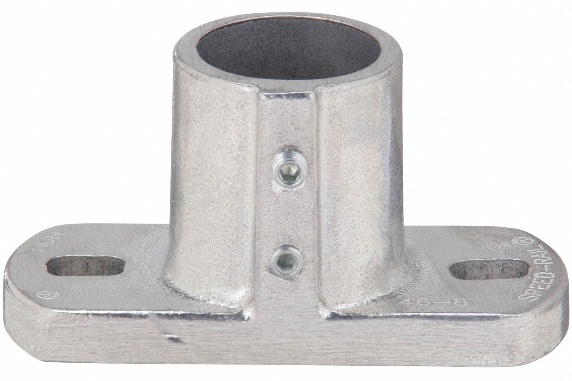 Round Base Flange, Rectangle, Structural Pipe Fitting - 54WK22|46-8 ...