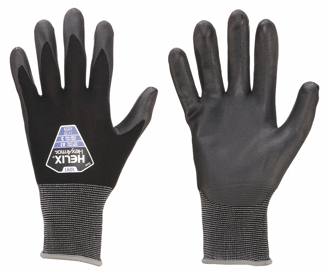 HEXARMOR, 2XL ( 11 ), Sandy, Coated Gloves - 54XH22|1091-XXL (11) - Grainger
