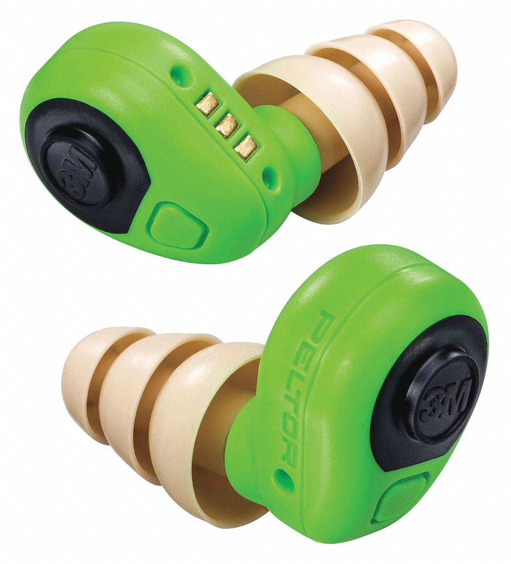 3m Peltor In Ear Electronic Ear Plug 30dB Noise Reduction Rating NRR 