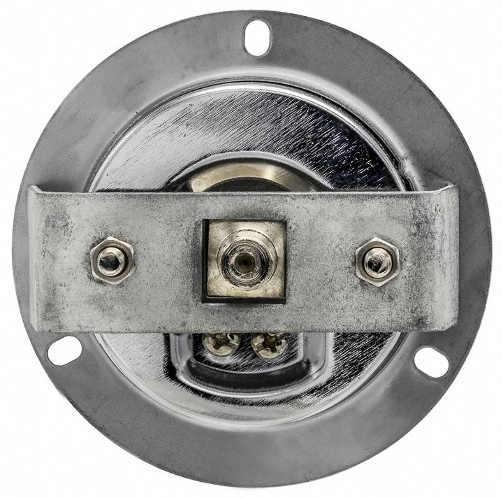 PIC GAUGES Panel-Mount Pressure Gauge: Front Flange, 0 to 200 psi, 2 1/ ...