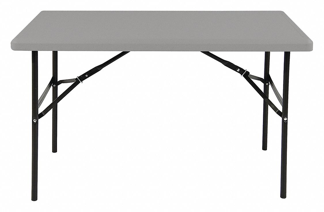 ABILITY ONE 30 In Wd 96 In Lg Folding Table 54XZ40 7110 01 671