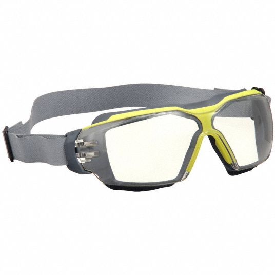 HEXARMOR, Clear Lens Color, Hardcoat/TrueShield® S, Safety Goggles ...
