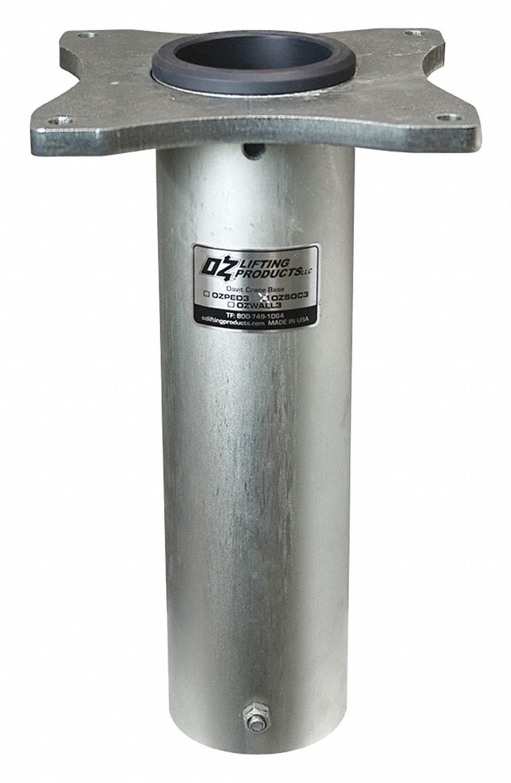 OZ LIFTING PRODUCTS, Socket, 500 lb Max Load Capacity, Mounting Base ...