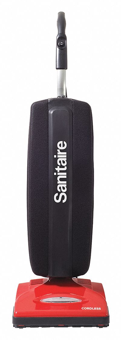 SANITAIRE, 13 in Cleaning Path Wd, 60 cfm Air Flow, Upright Vacuum ...