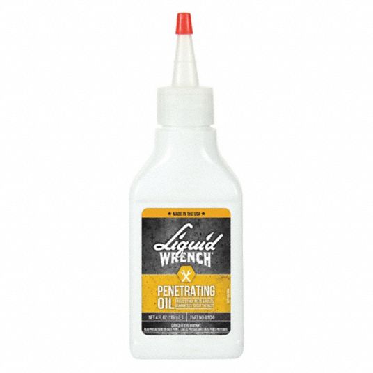 LIQUID WRENCH, Squeeze Bottle, 4 oz, Penetrating Lubricant - 54YT48 ...
