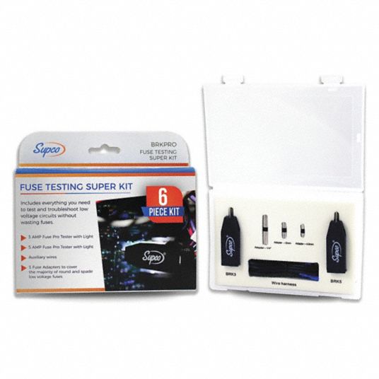 SUPCO, Fuse Testing Kit, Air Handlers/Furnace, Residential Gas Furnace ...