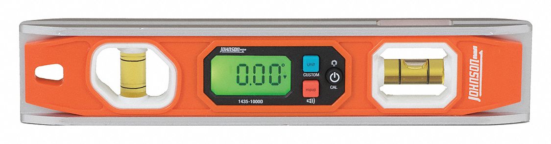 JOHNSON LEVEL, 0°– 90°, Includes Batteries, Digital Level - 54ZG82|1435 ...