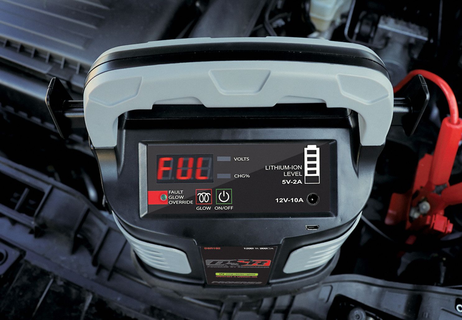 DSR PROSERIES Ultracapacitor Jump Starter: Boosting, For 12 V DC ...