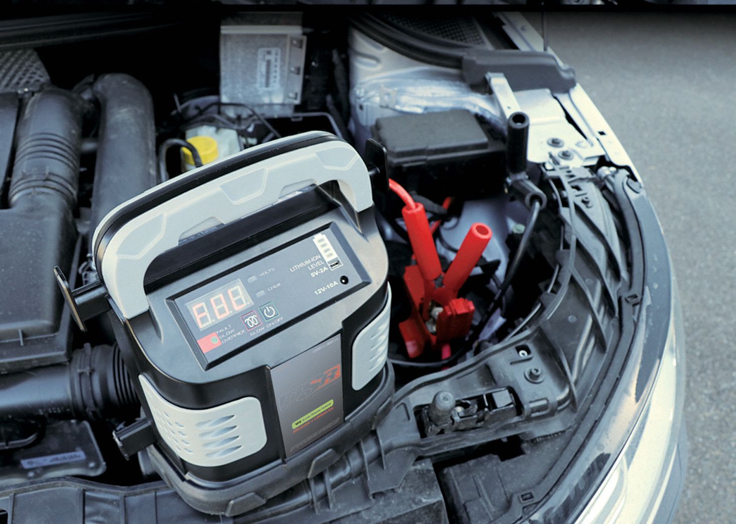 DSR PROSERIES Ultracapacitor Jump Starter: Boosting, For 12 V DC ...