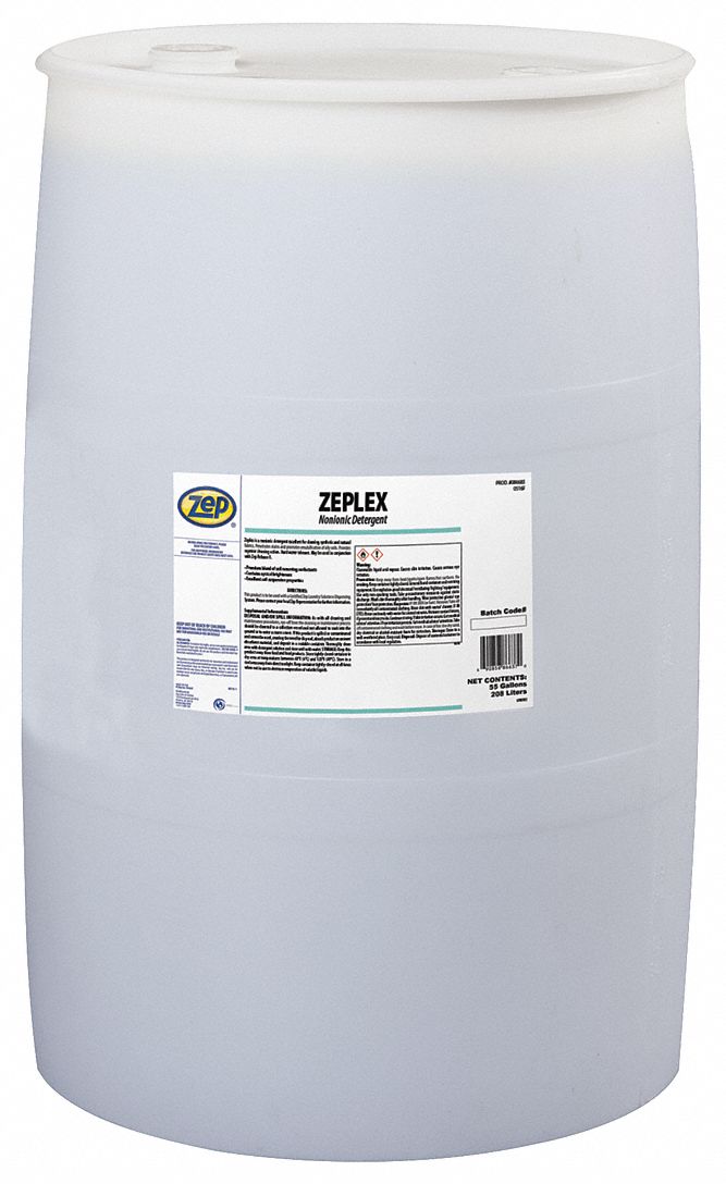 ZEP, Drum, 55 gal, Laundry Detergent Booster - 54ZM12|86685 - Grainger