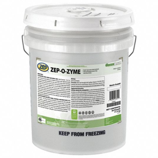 ZEP, Bucket, 25 lb, Sewer Lines Maintainer - 54ZM46|168239 - Grainger