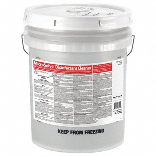 ZEP, Bucket, 5 gal Container Size, Disinfectant Cleaner - 54ZN68|287135 ...
