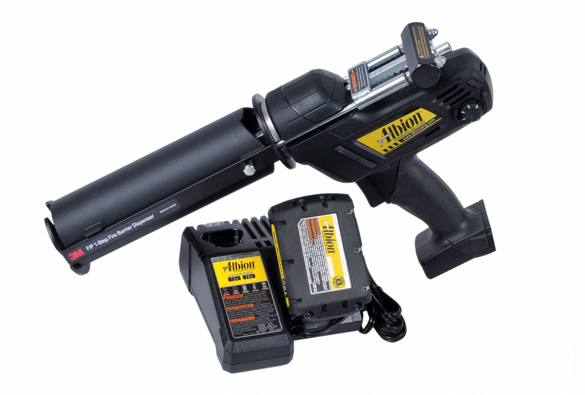 3M, 00076308146146, Dispenser Gun Battery - 54ZT48|00076308146146 ...