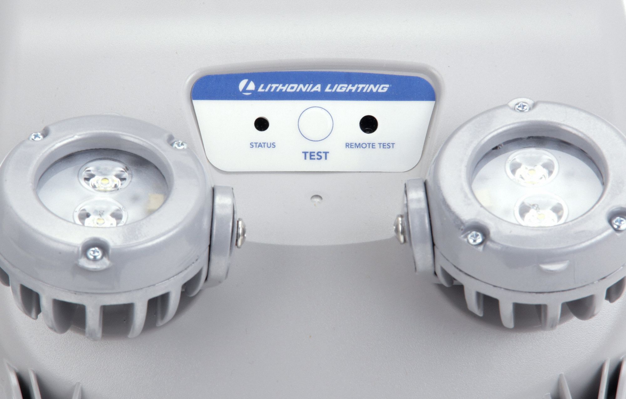 LITHONIA LIGHTING Emergency Light: 6.6 W Lamp Watt, 11 W Emergency Watt, 120 to 347V AC, 2 Lamp ...