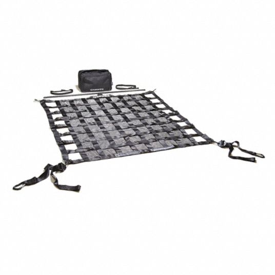 Black, Polyester, Cargo Net - 54ZV51|QAB-UTL - Grainger