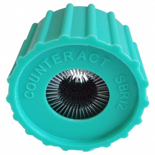 COUNTERACT, Brush Head, 1/2 in Bristle Lg, Stud Brush Replacement ...