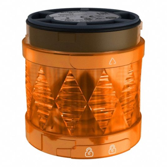 24V AC/DC, Amber, Tower Light Module Steady - 30EF25|XVUC25 - Grainger