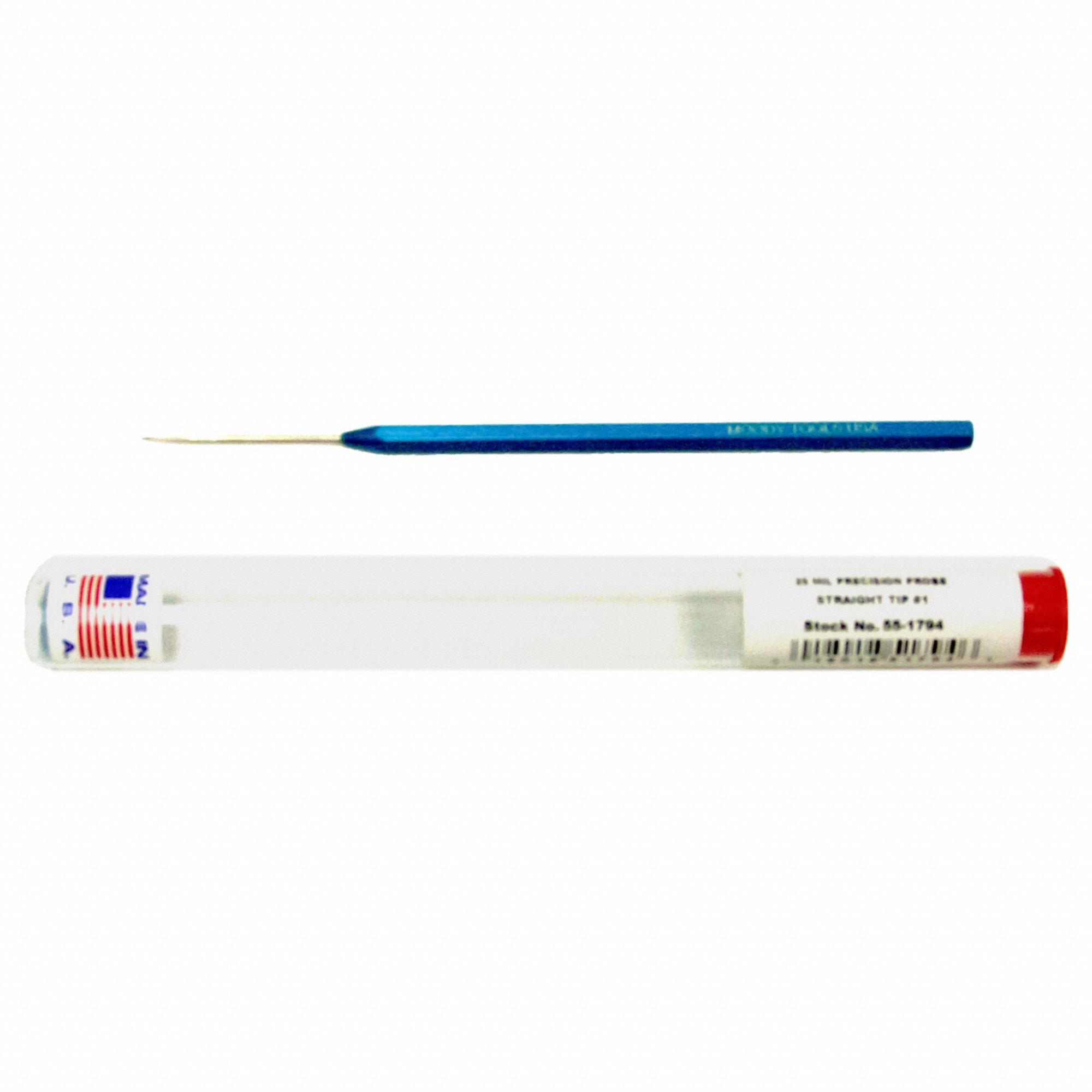 MOODY TOOL, Stainless Steel, Straight, Precision Probe - 820D89|55-1794 ...