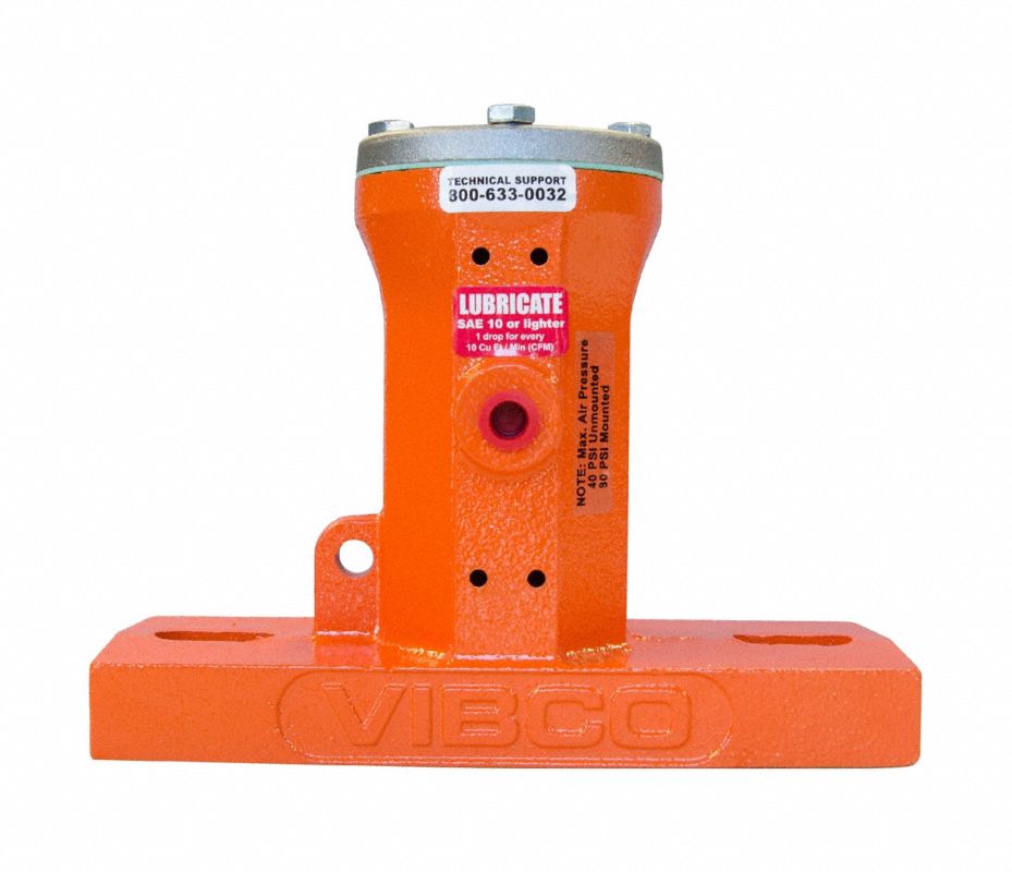 VIBCO Vibrador Neumático, Acero, 10,000 lb. - 4HT80 | 55-2 - Grainger ...