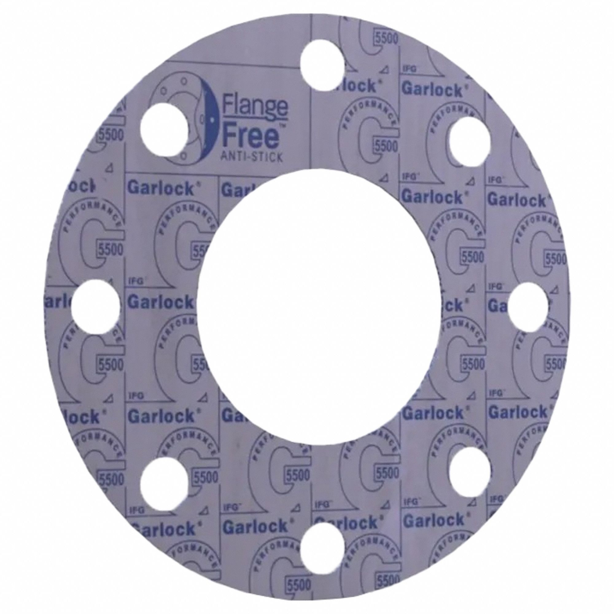 GARLOCK, Class 150, Inorganic Fiber, Full Face Flange Gasket - 810M67 ...