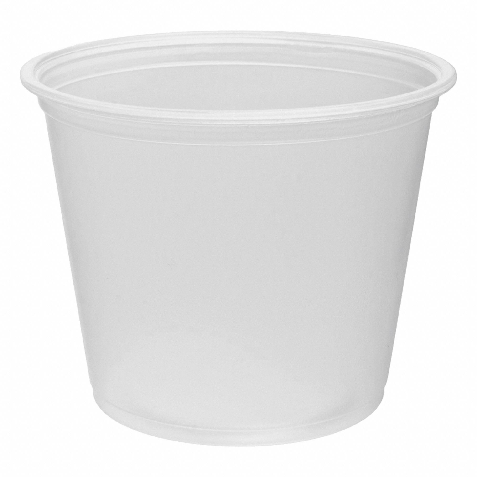 Portion Container, Clear, 5 1/2 oz - Grainger