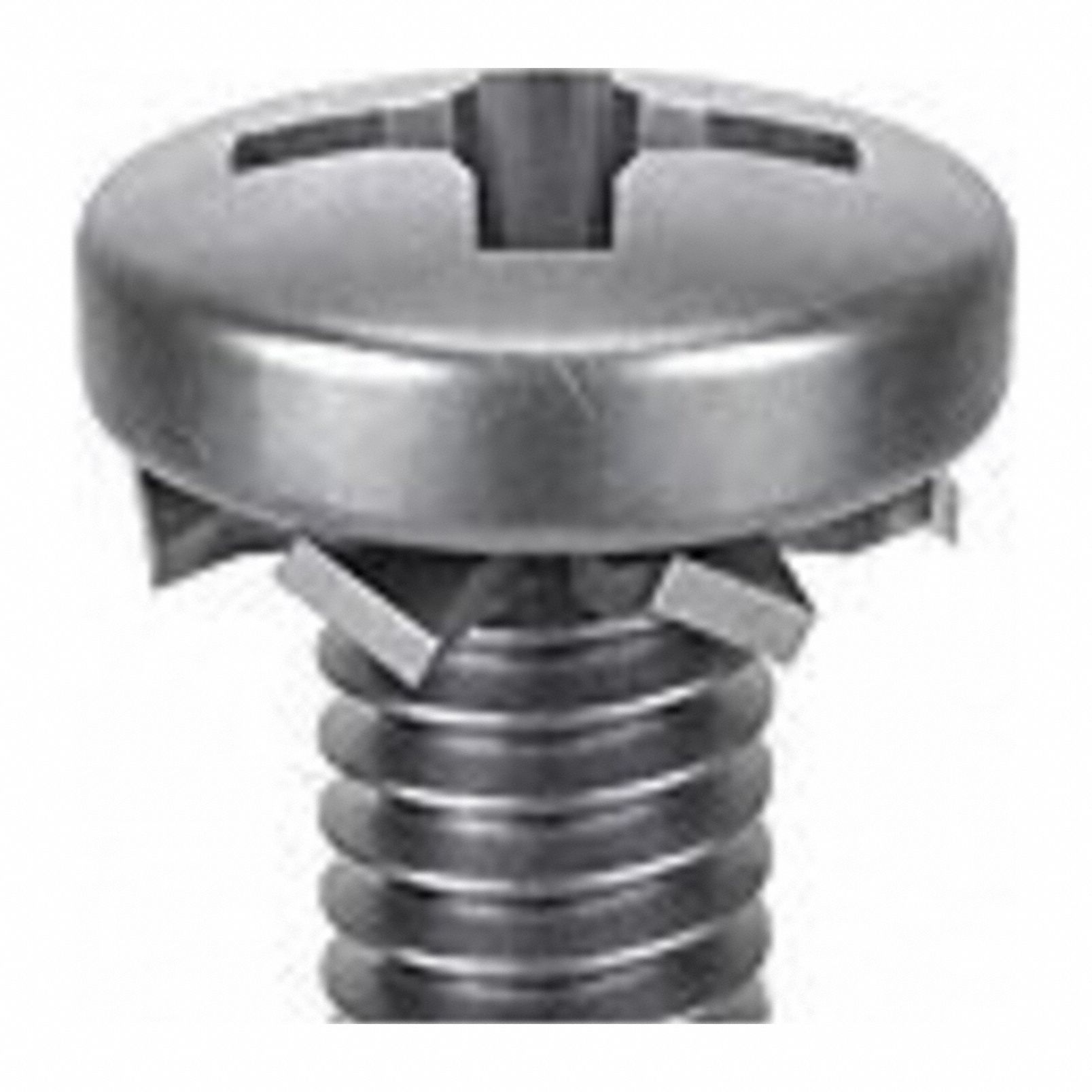 External Tooth, #10-24 Thread Size, SEMS Screw - 849AL5|1-PPE-10C-50 ...