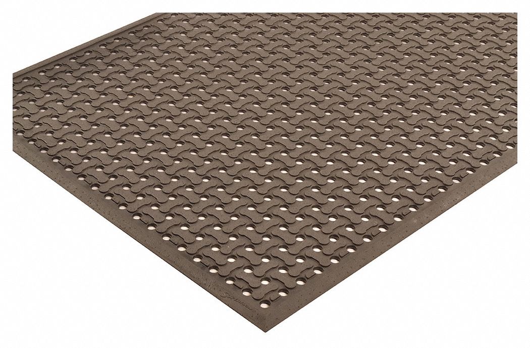 CONDOR Static Dissipative Floor Mat: Static Dissipative, 3 ft x 5 ft ...