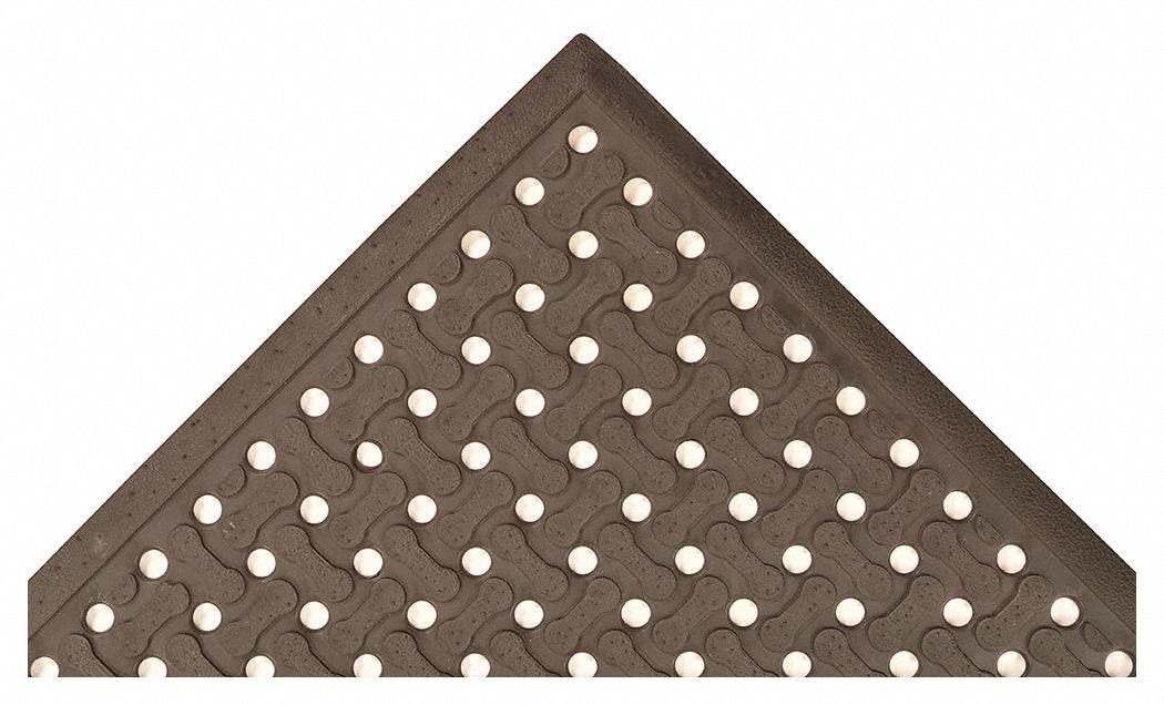 CONDOR Static Dissipative Floor Mat: Static Dissipative, 4 ft x 6 ft ...