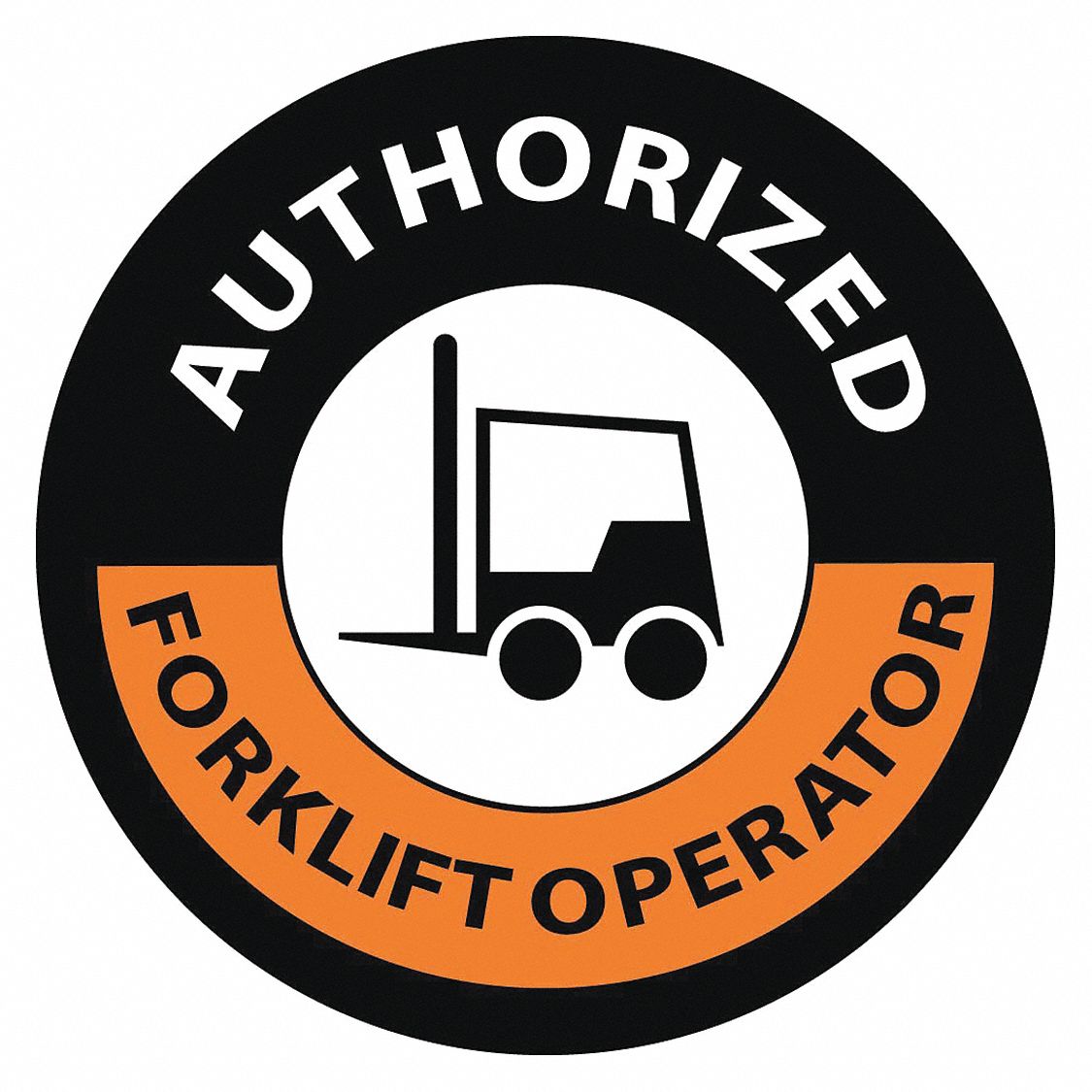 Authorized Forklift Operator Label,PK25 - Grainger