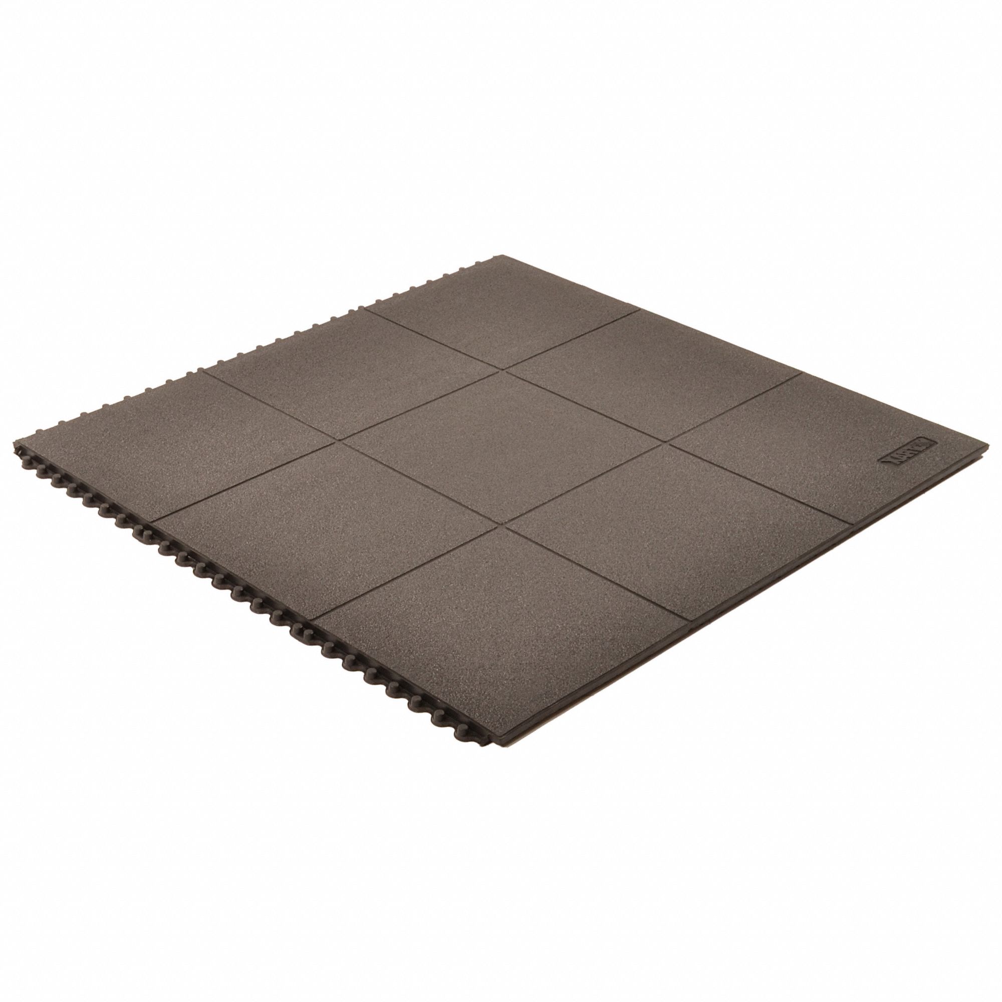 NOTRAX Interlocking Entrance Mat Tile: Interlocking ESD Mat Tile, 3 ft ...
