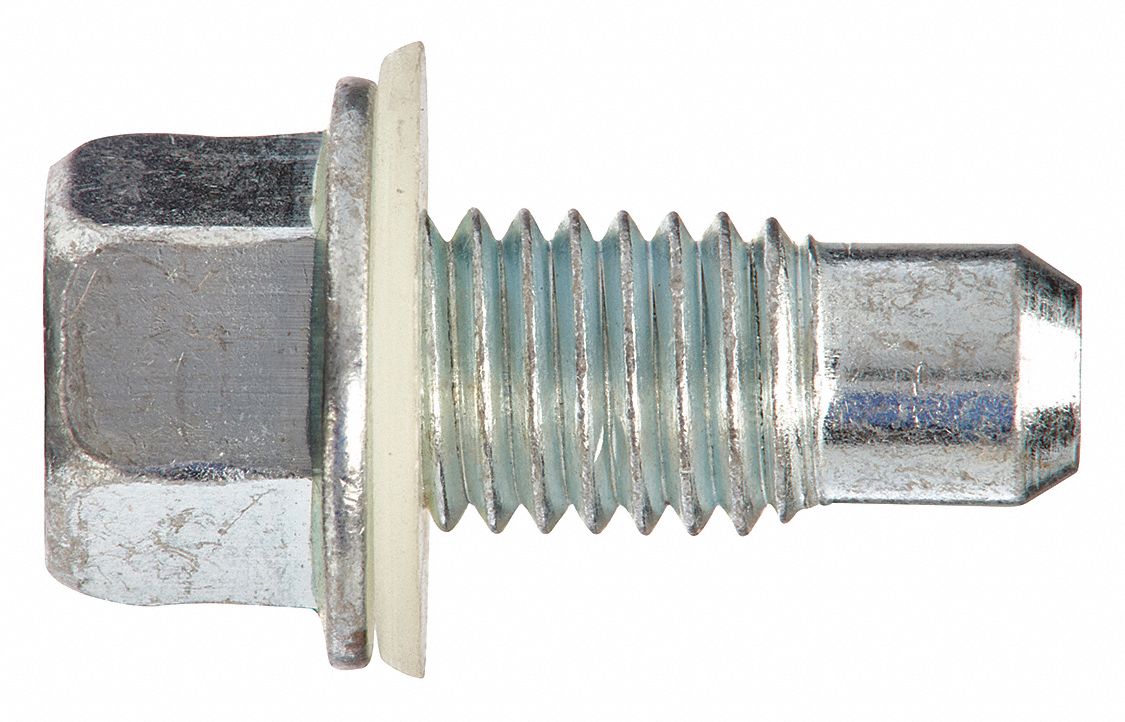 Pilot Point, M12-1.75 Thread Size, Oil Drain Plug - 55AA45|DP310 - Grainger