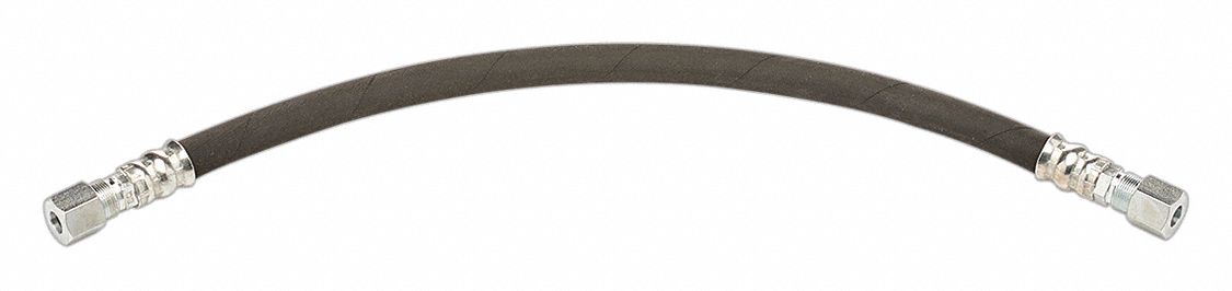 Rubber, 8 mm_10 mm Tube Connection Size, Power Steering Hose - 55AC17 ...