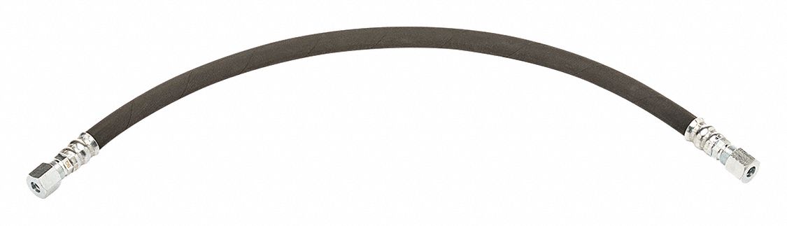 Rubber, 8 mm_10 mm Tube Connection Size, Power Steering Hose - 55AC18 ...