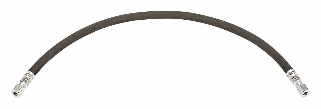 Rubber, 8 mm_10 mm Tube Connection Size, Power Steering Hose - 55AC19 ...