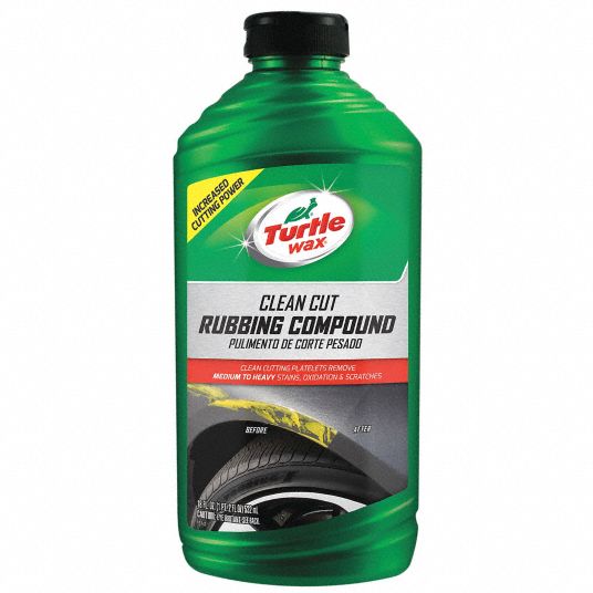 TURTLE WAX, Compound, 18 fl oz Container Size, Rubbing Compound ...