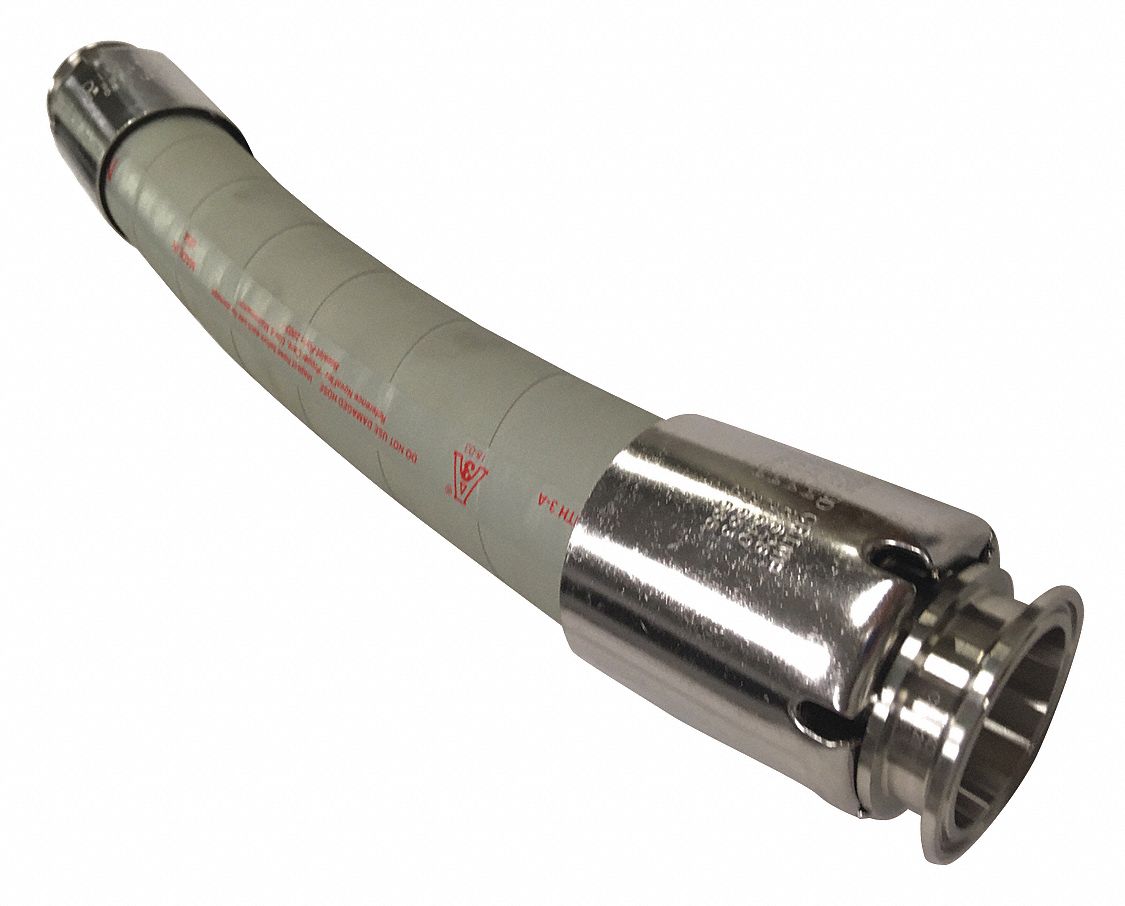 NOVAFLEX, 2 in Hose Inside Dia., 150 psi, Food Grade Hose Assembly ...