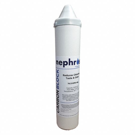NEPHROS, 1 micron, 1.5 gpm, Quick Connect Filter - 55AV20|70-31090-E40 ...