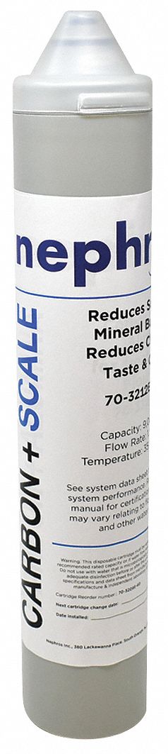 NEPHROS, 1 micron, 2 gpm, Quick Connect Filter - 55AV24|70-32120-E60 ...