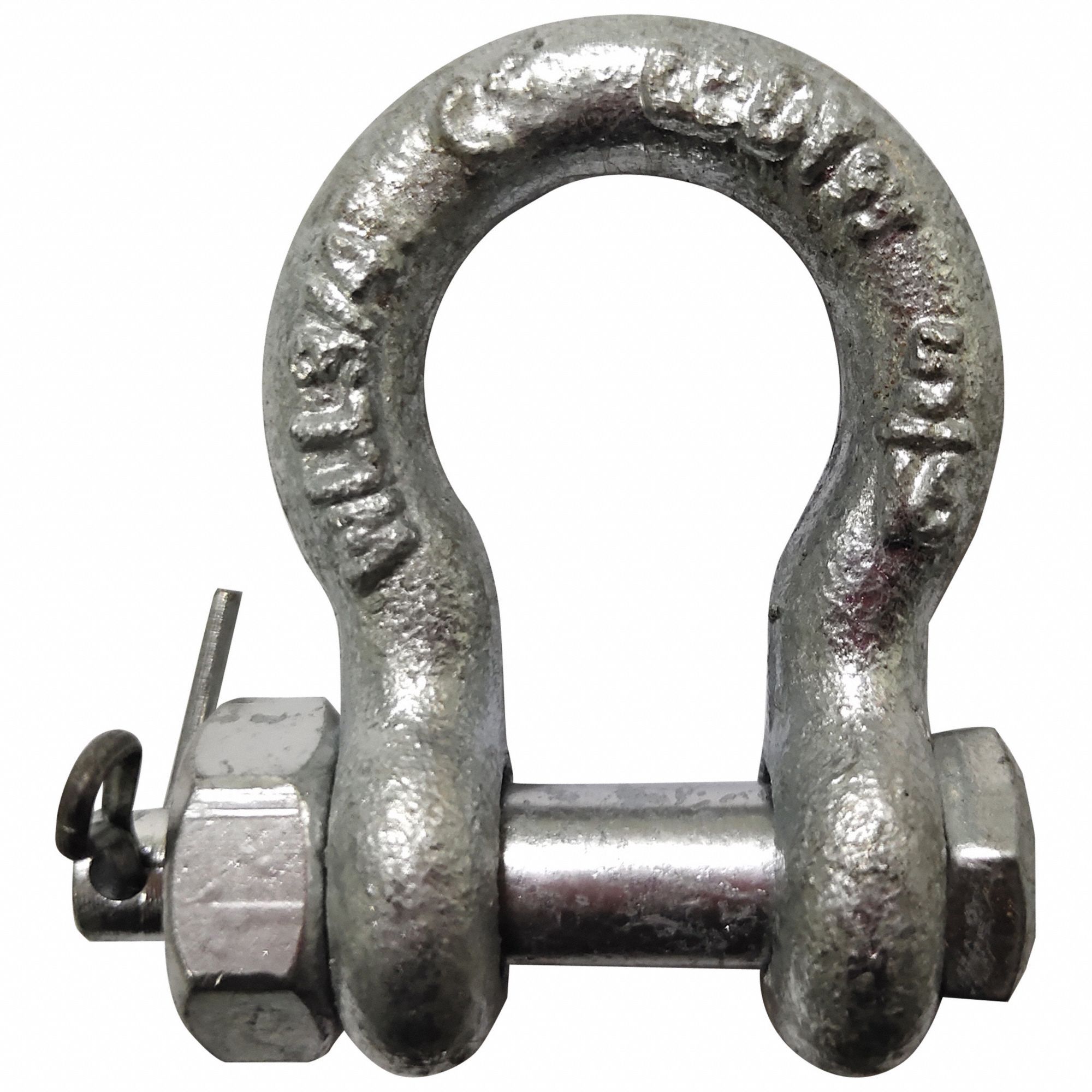 Anchor Shackle, 1,500 lb Working Load Limit, Anchor Shackle - 55AX91 ...