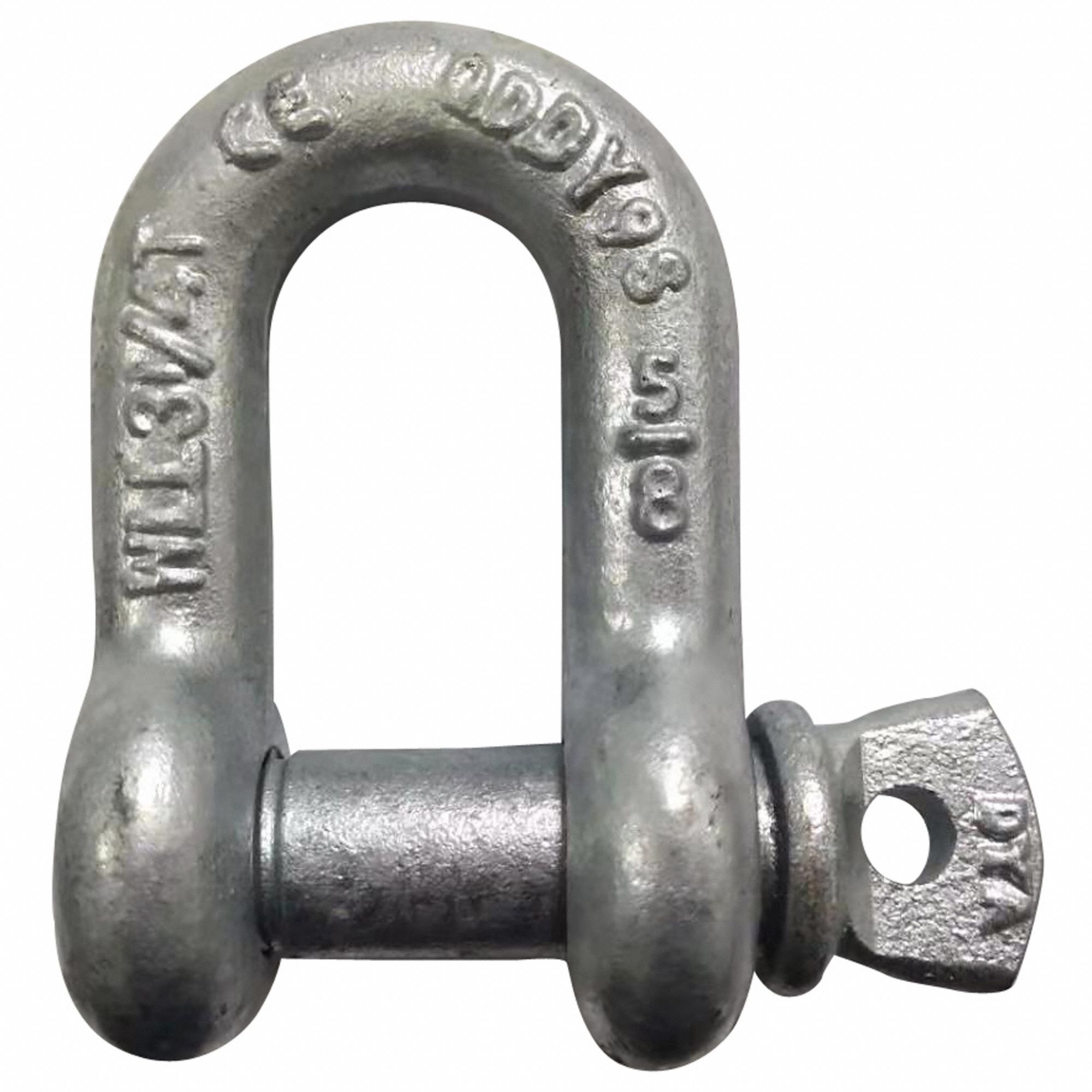 Chain Shackle, 6,500 lb Working Load Limit, Anchor Shackle - 55AY04 ...