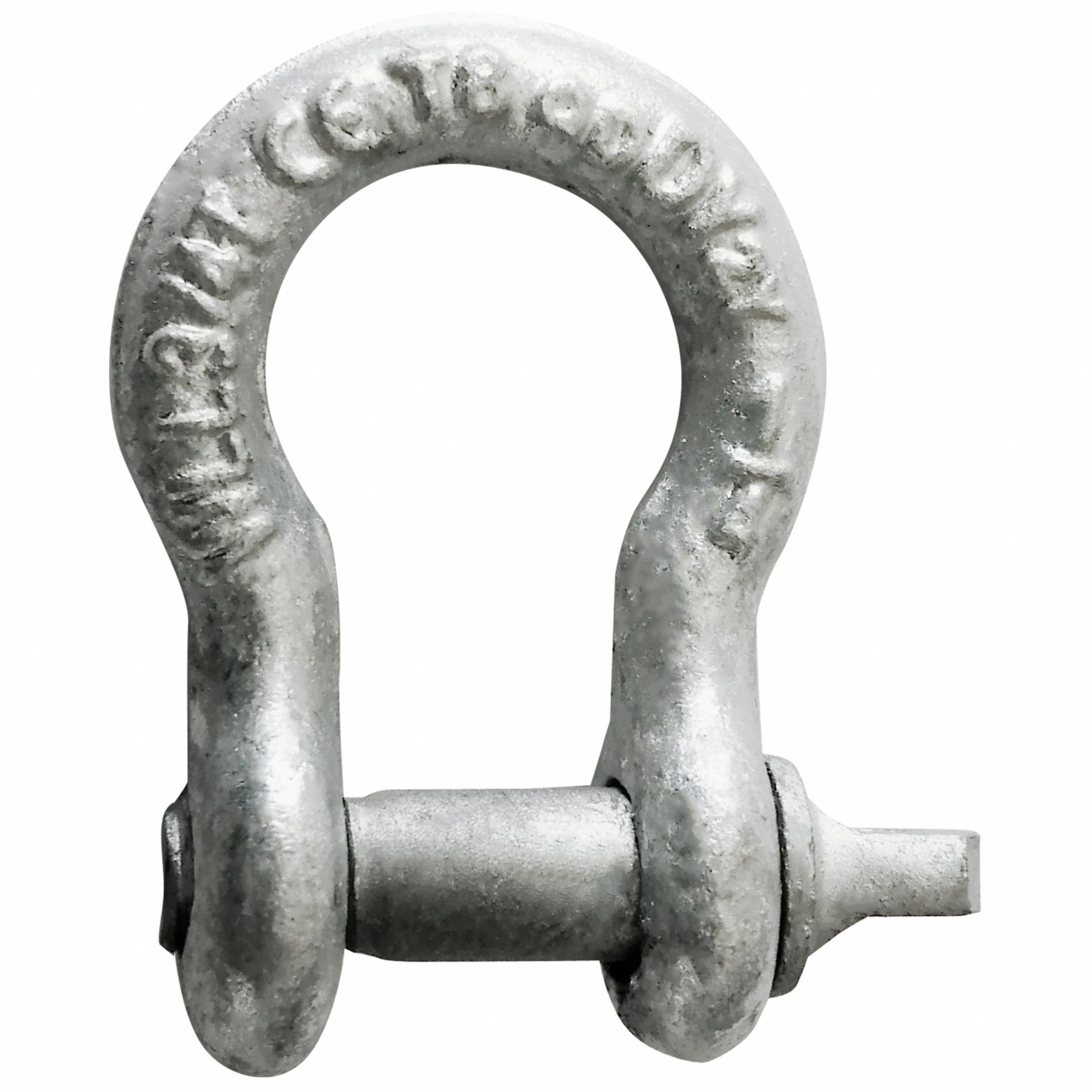 Anchor Shackle, 1,500 lb Working Load Limit, Anchor Shackle - 55AY16 ...